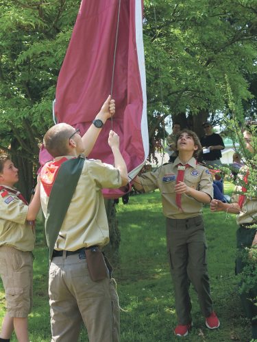 4 flags unfurled to celebrate our history | News, Sports, Jobs - Times ...